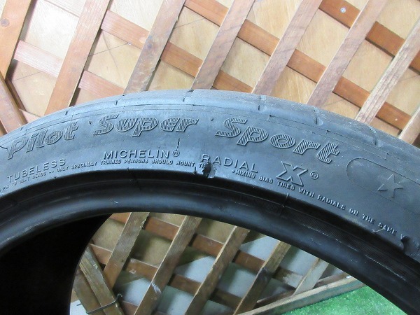 Yahoo!オークション - 【C512】225/40R18 ミシュラン Pilot Super Spor...