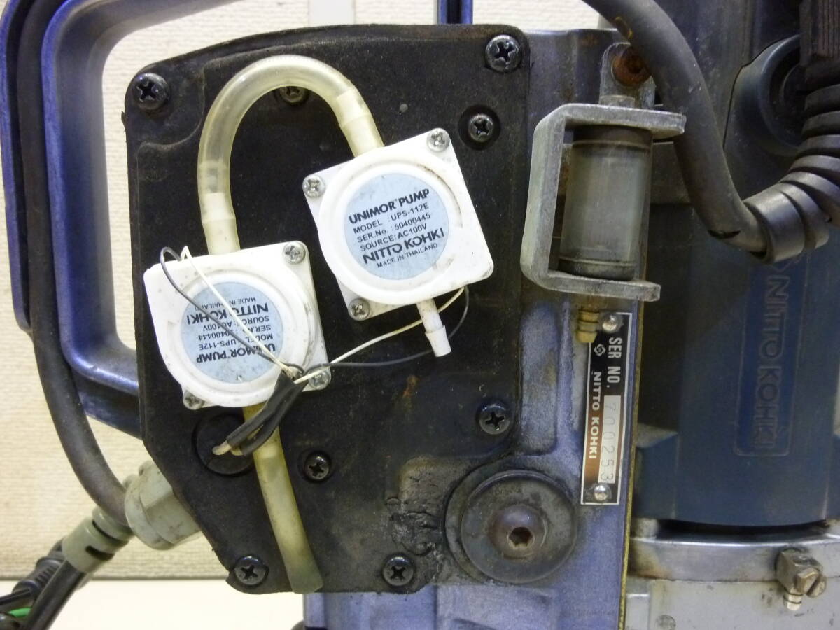 Yahoo!オークション - 日東工器 携帯式磁気応用穴あけ機 アトラエース ...