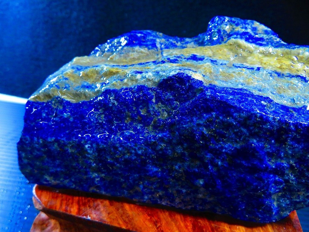 Yahoo!オークション - 1円スタート絶品 ラピスラズリ原石 超巨大1.17k...