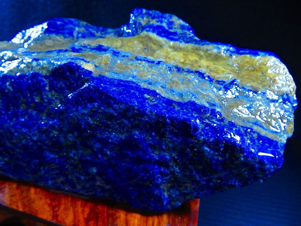 Yahoo!オークション - 1円スタート絶品 ラピスラズリ原石 超巨大1.17k...