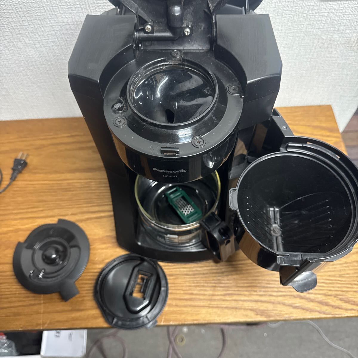 UTZ942 Panasonic パナソニック NC-A57-K 沸騰浄水コーヒーメーカー 調理家電 通電のみ確認済み 現状品(コーヒーメーカー一般)｜売買されたオークション情報、yahooの ...