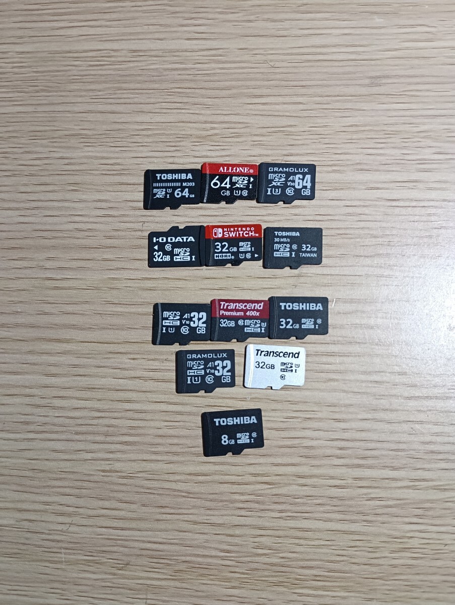 Yahoo!オークション - microSD マイクロSDカード 64G 32G 8G セット