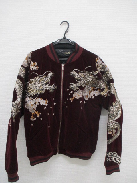 Yahoo!オークション - （0247） スカジャン 絡繰魂・絆 Lサイズ