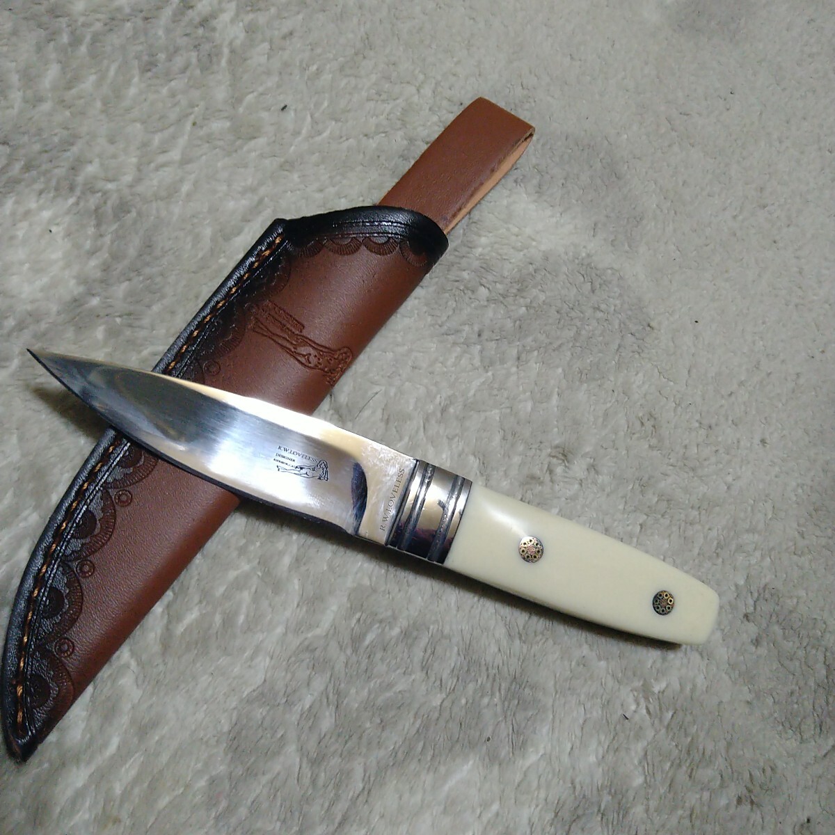 Yahoo!オークション - LOVELESS レプリカ フォールディングナイフM390 ...