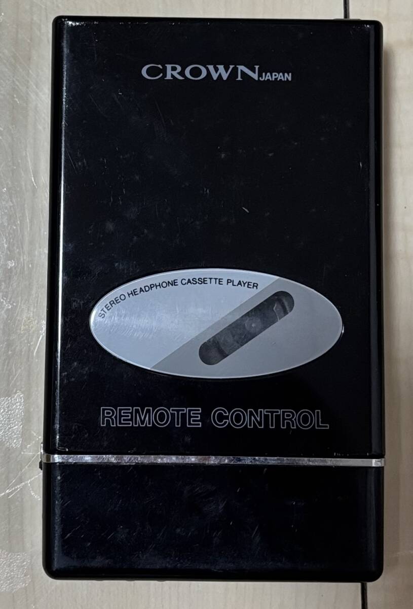 Yahoo!オークション - C196 CROWN カセットプレーヤー GX-10 動作未確...