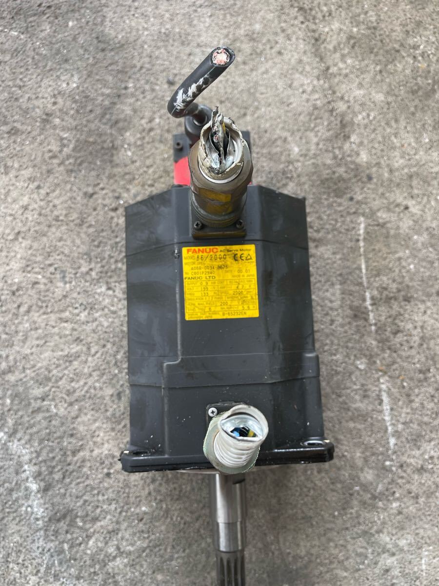 FANUC ACサーボモータ モデル β6/2000 A06B−0034－B675(電材、配電用品)｜売買されたオークション情報、yahooの商品情報をアーカイブ公開 - オークファン ...