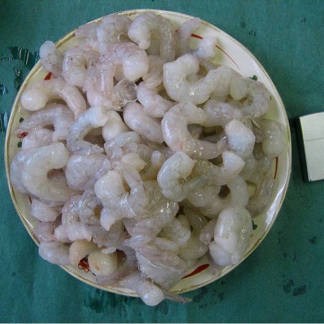 Yahoo!オークション - 特大「バナメイ海老3L-800g」IQF 特大ムキエビ.....