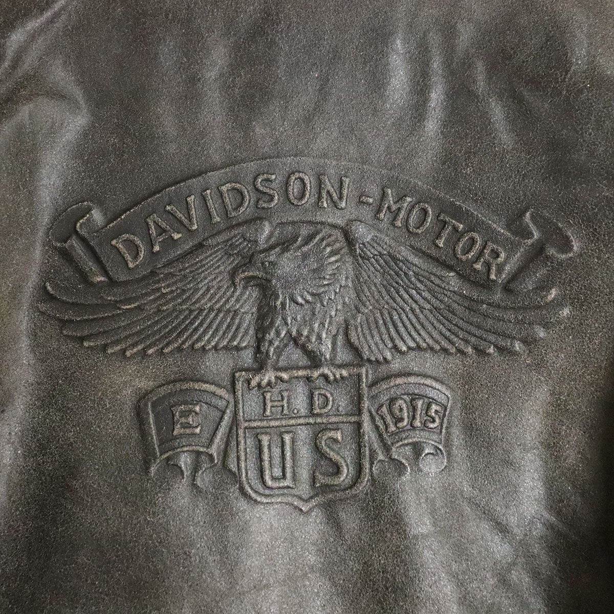 Yahoo!オークション - I11T/O12.12-3 アメリカ古着 DAVIDSON MOTORS レ...