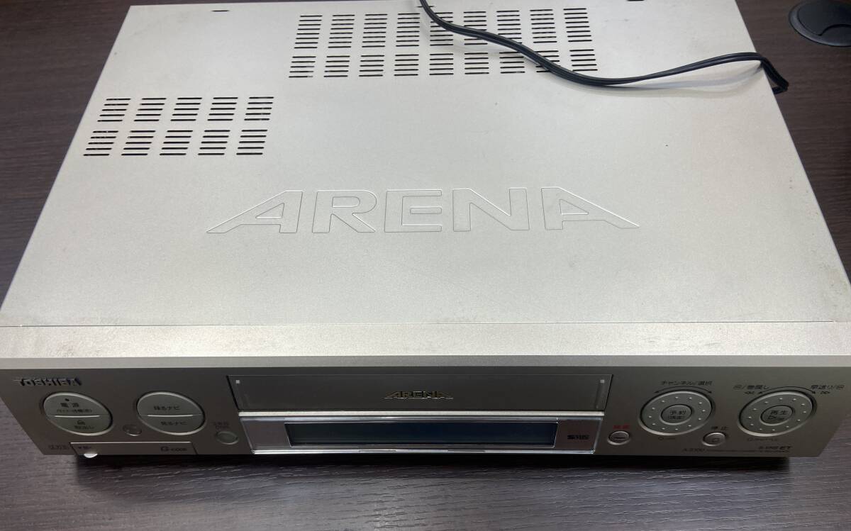 Yahoo!オークション - #8641 ビデオデッキ TOSHIBA ARENA A-S100 S-VHS...
