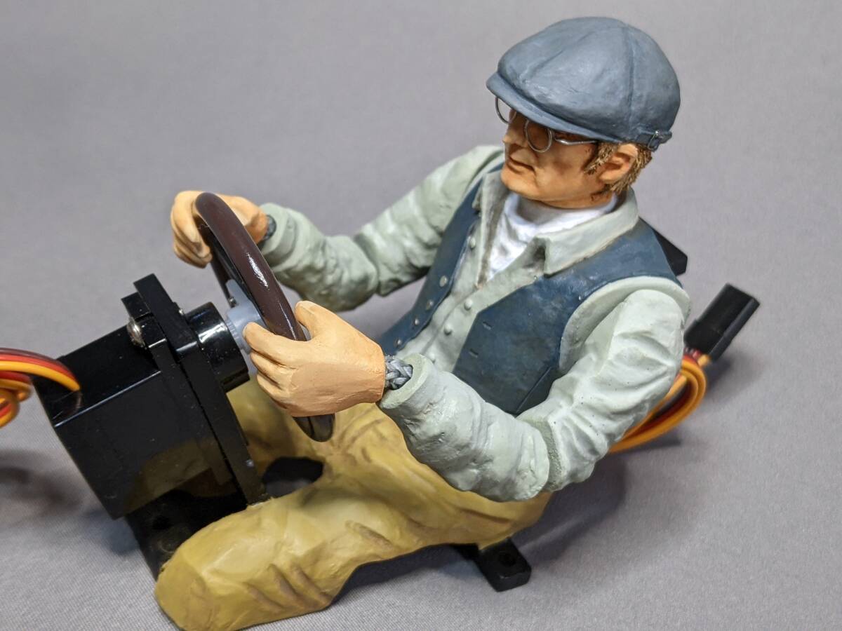 Yahoo!オークション - タミヤ ドライバー人形可動化完成品 CC-01などに