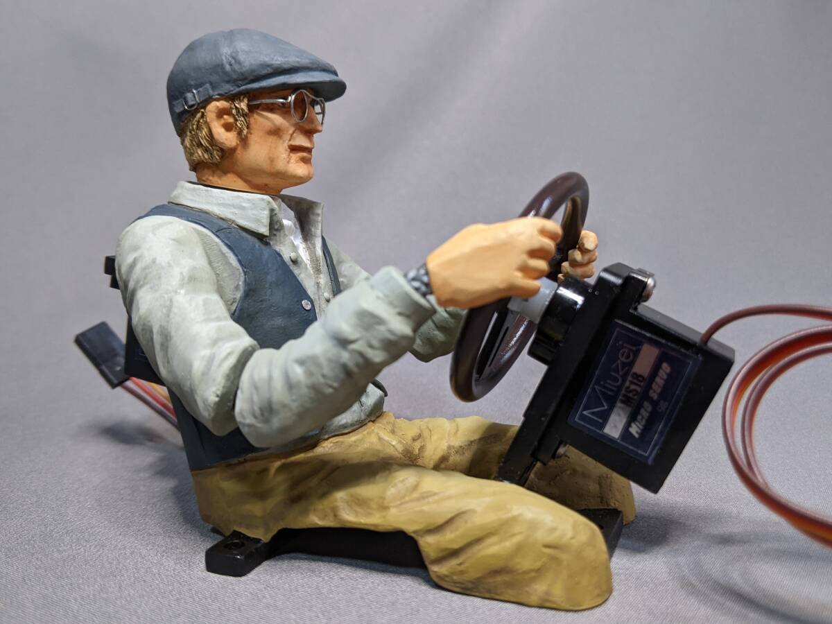 Yahoo!オークション - タミヤ ドライバー人形可動化完成品 CC-01などに