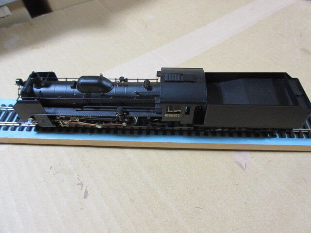 Yahoo!オークション - C58形 蒸機機関車 208号機 HOゲージ（金属製・宮...