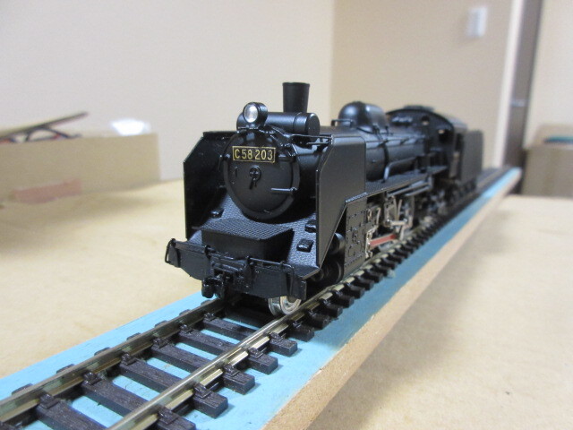 Yahoo!オークション - C58形 蒸機機関車 208号機 HOゲージ（金属製・宮...