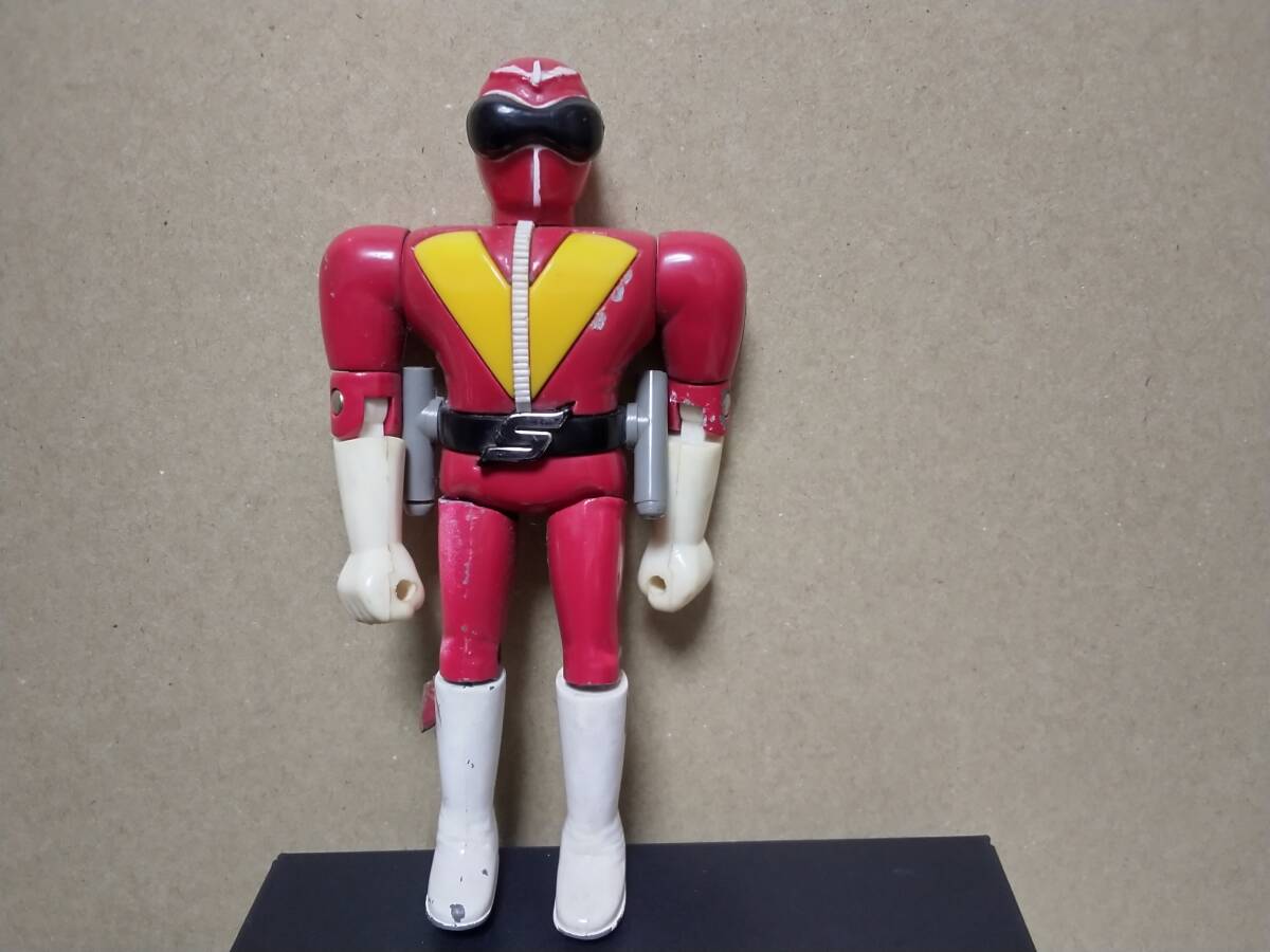Yahoo!オークション - ポピー 超合金 アカレンジャー