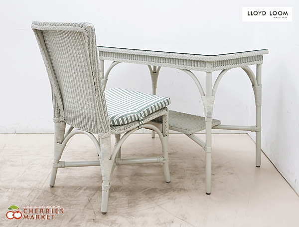 Yahoo!オークション - LLOYD LOOM ロイドルーム デスク＆チェア デス...