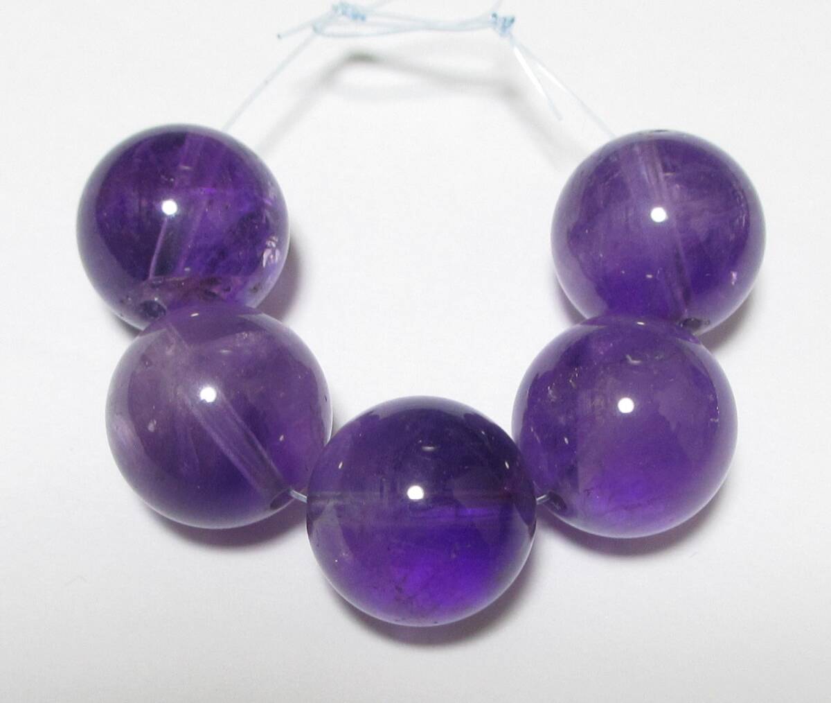 Yahoo!オークション - bzg 天然石ビーズ アメジスト 13－14ミリ玉 ...