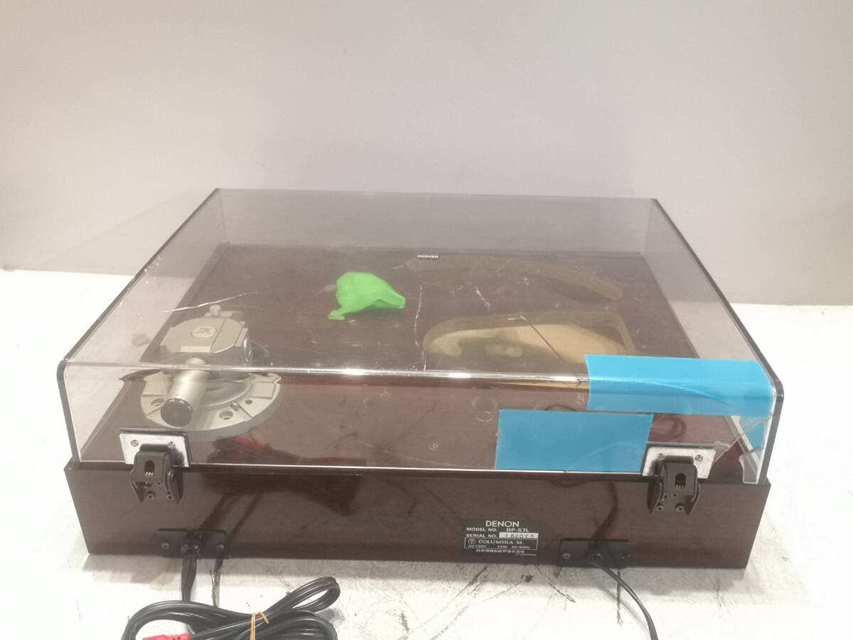 Yahoo!オークション - DENON DP-57L ターンテーブル ジャンク扱い
