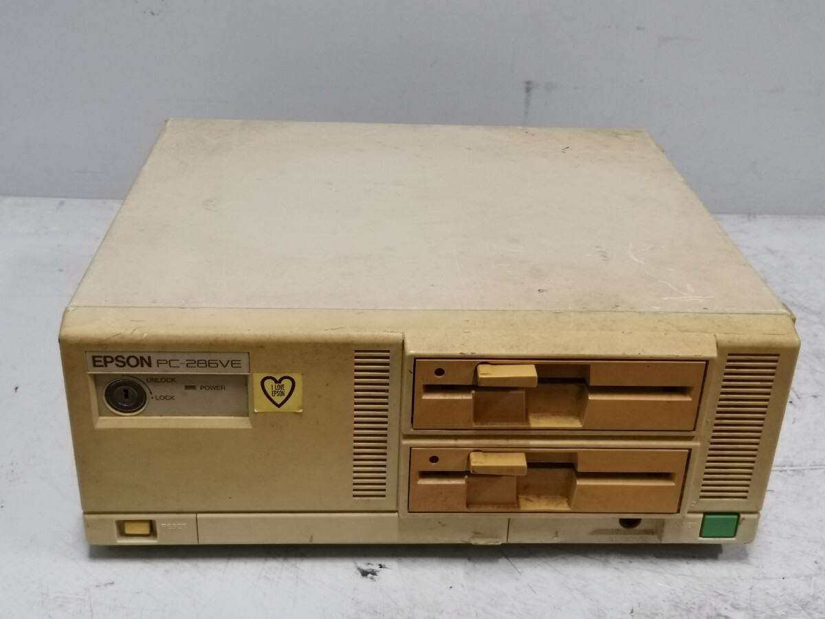 Yahoo!オークション - EPSON PC-286VE-STD 旧型PC ジャンク扱い