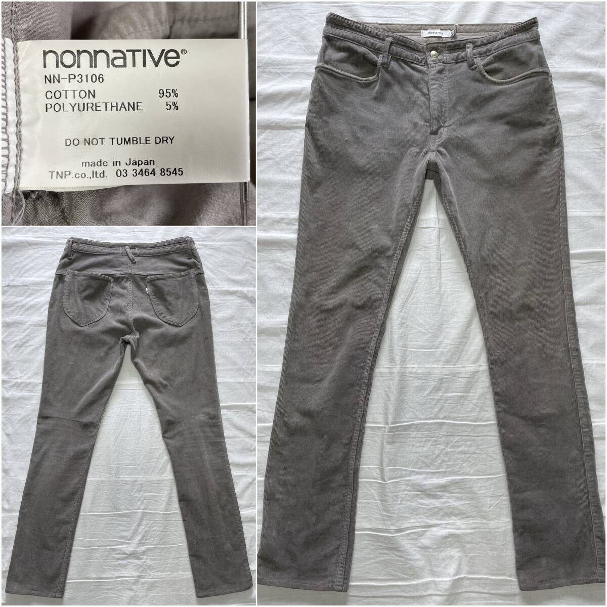Yahoo!オークション - 17SS nonnative DWELLER 4P JEANS TAPERED FIT C...