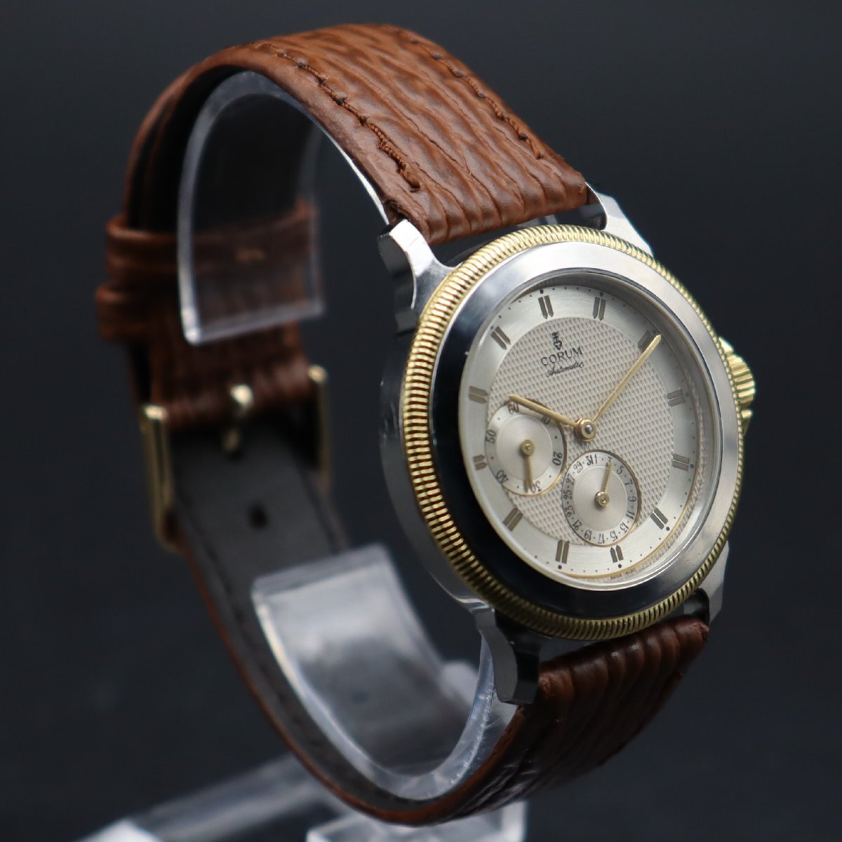 Yahoo!オークション - 希少 OH済 CORUM コルム メカニック 74.111.21 ...