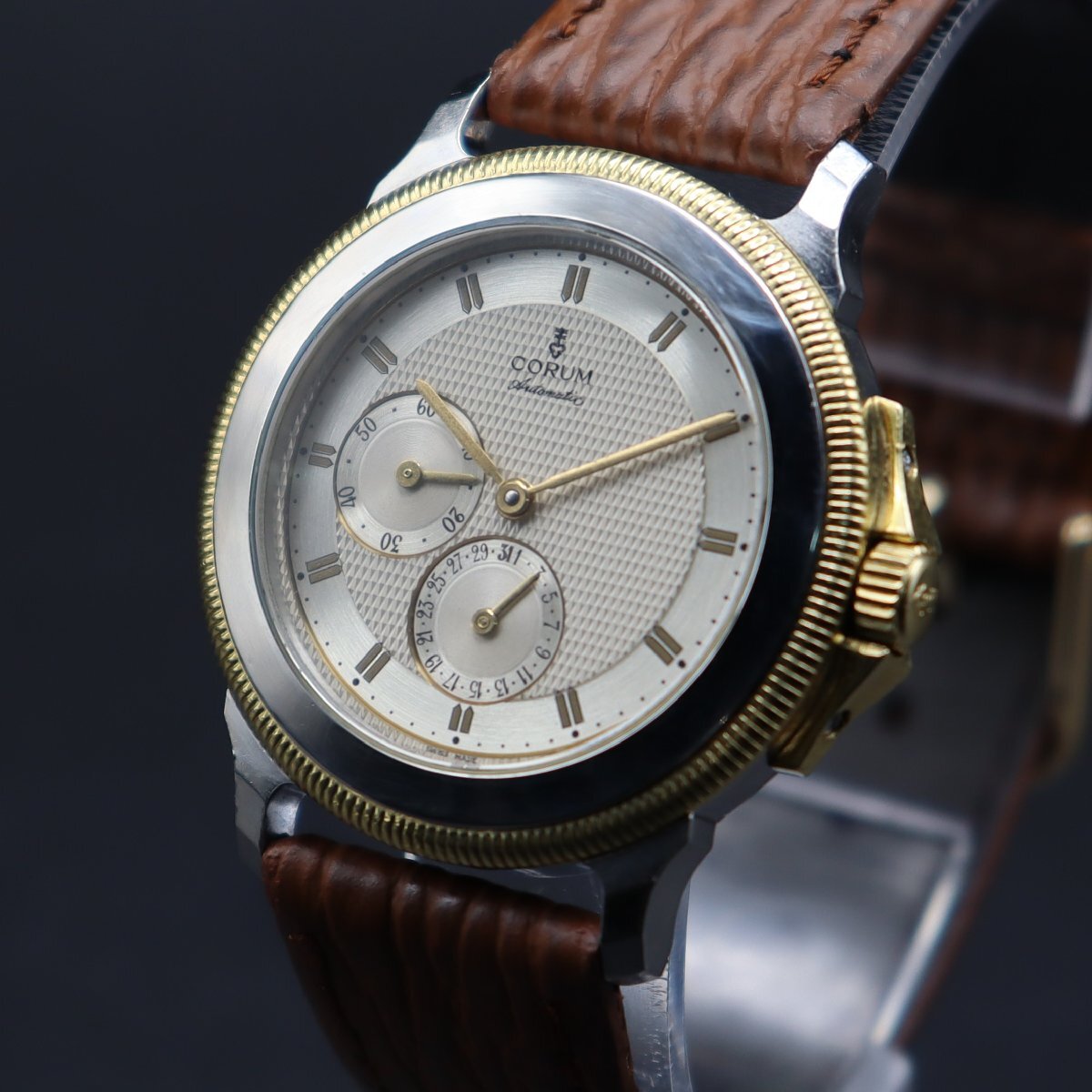 Yahoo!オークション - 希少 OH済 CORUM コルム メカニック 74.111.21 ...