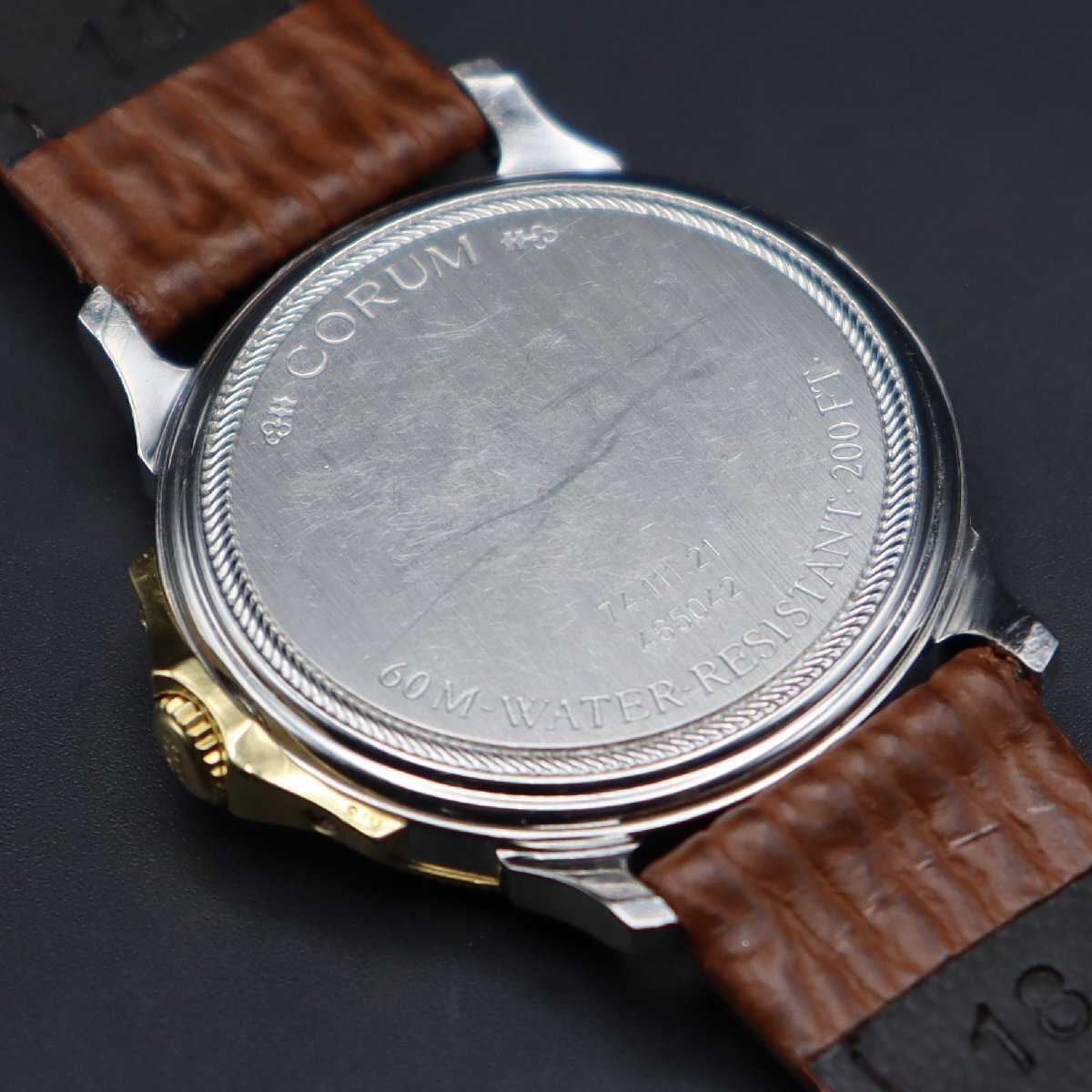 Yahoo!オークション - 希少 OH済 CORUM コルム メカニック 74.111.21 ...