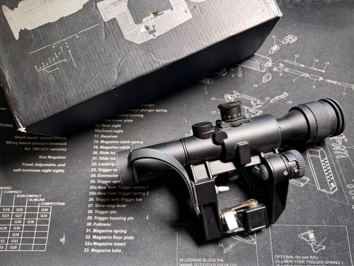 Yahoo!オークション - PSO-1 ライフル用スコープ AK ドラグノフSVD lct...