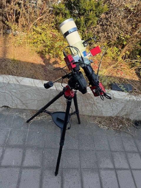 Yahoo!オークション - TAKAHASHI FS-60C フル稼働赤道儀に装着