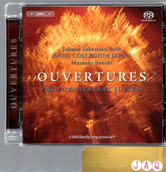 Yahoo!オークション - SACD J.S. バッハ 管弦楽組曲第1番 - 第4番 BWV ...
