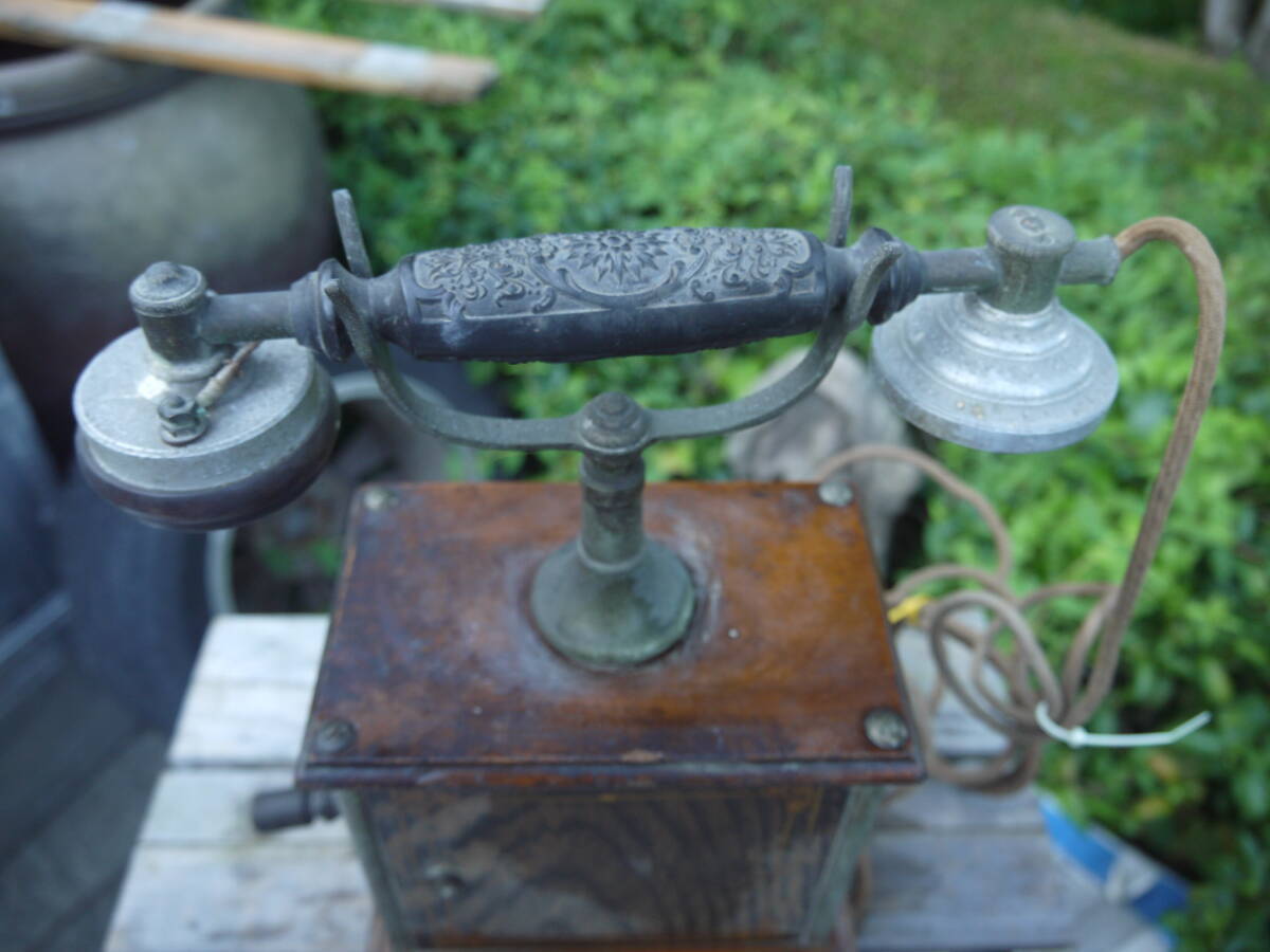 Yahoo!オークション - 【A40903】アンティーク/ヴィンテージ 電話機 ...