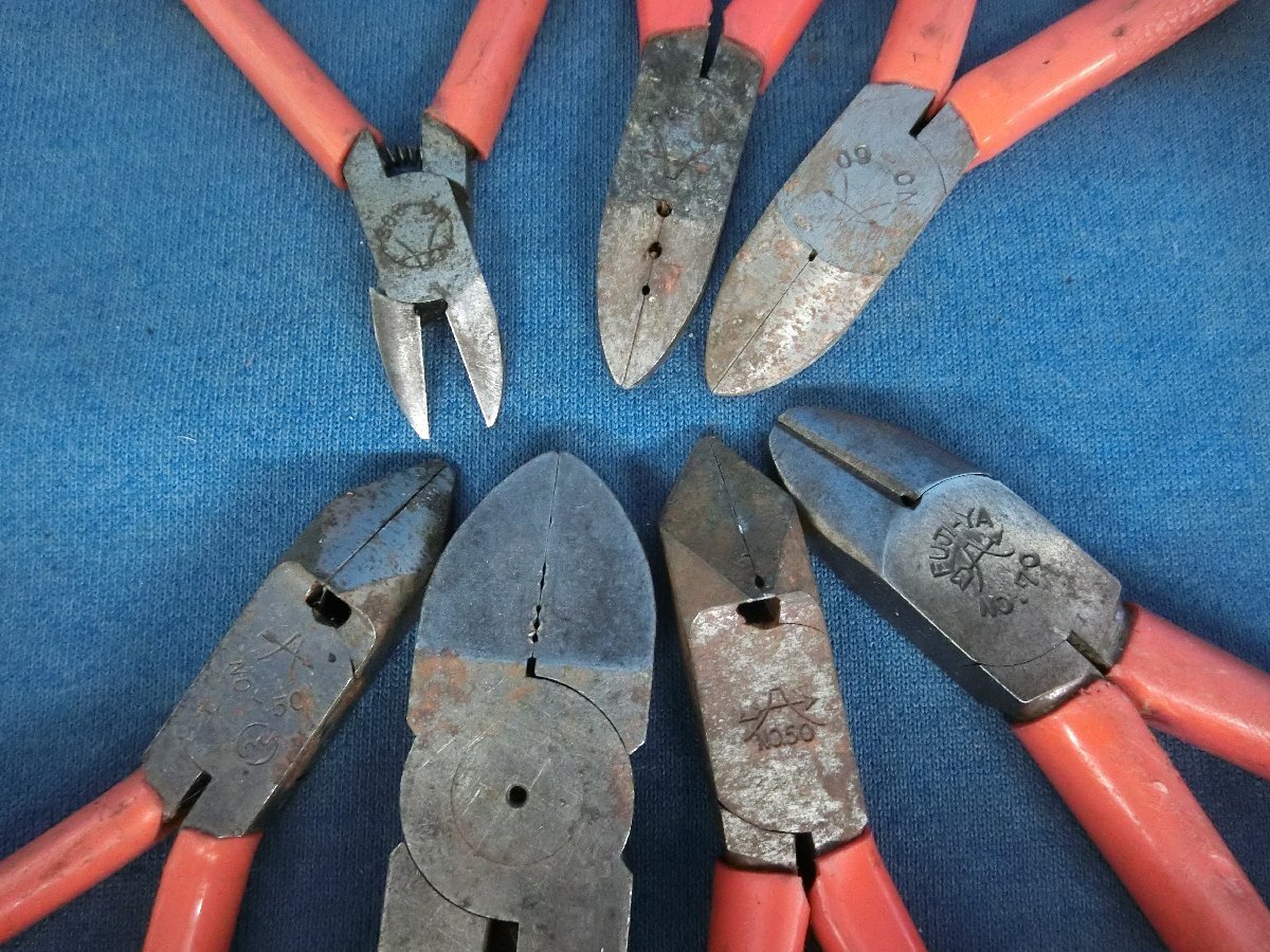 H―011 ニッパー FUJIYA/SK11/HOZAN/サザンクロス/メリー/VICTOR/M&Mなどニッパー27本まとめて/DIY 電気工事士 工具 大工道具 80(ニッパー)｜売買された ...