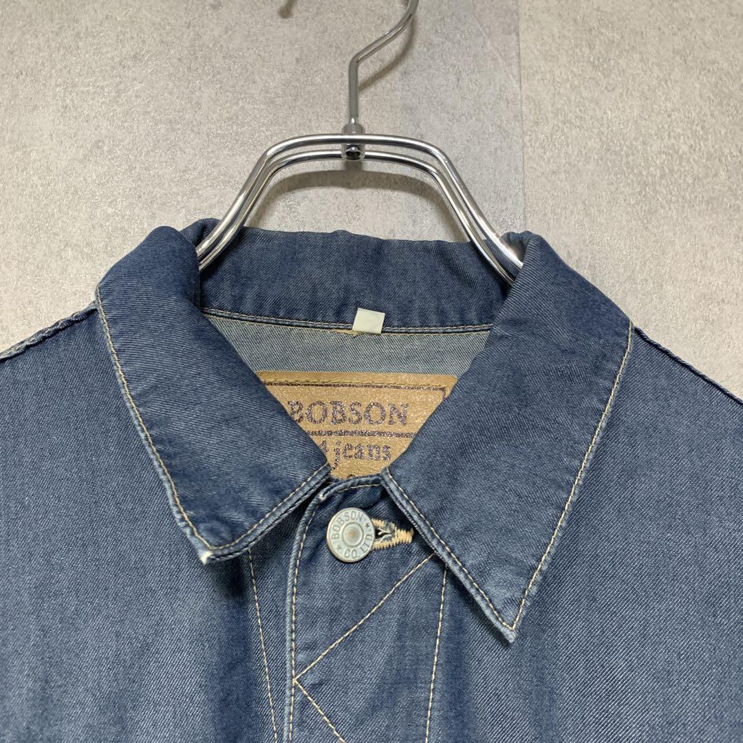 Yahoo!オークション - 【BOBSON】ボブソン（F）デニムジャケット Gジャ...