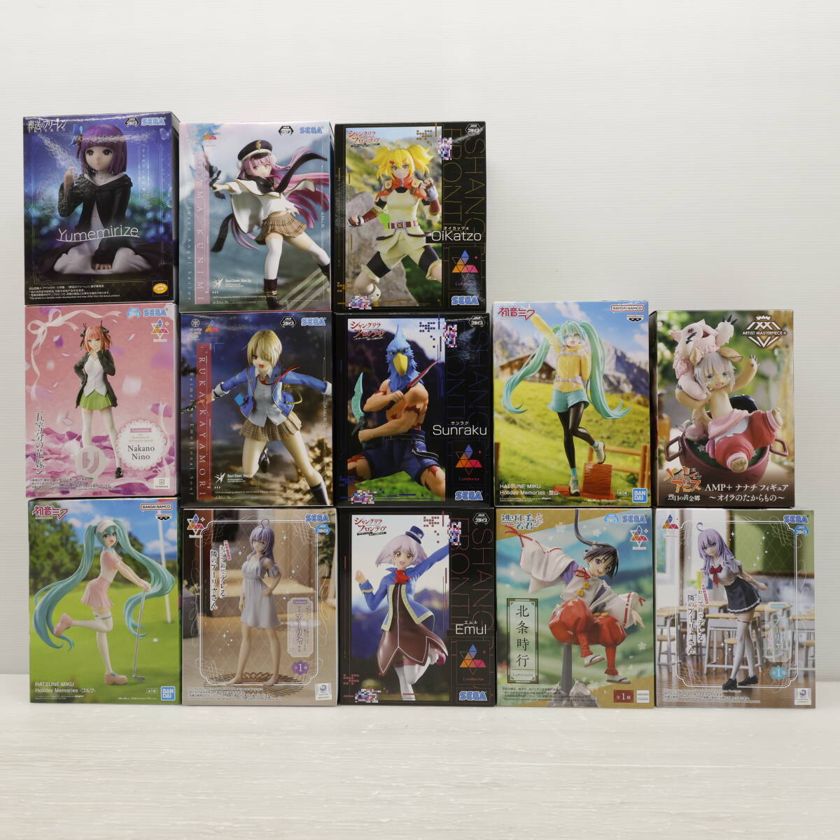 Yahoo!オークション - 玩Z92 フィギュア 【120】13点まとめプライズ フ...