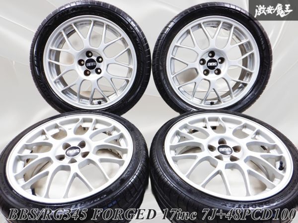 Yahoo!オークション - 【ストア出品】 スバル純正 OP STI BBS RG345 鍛...