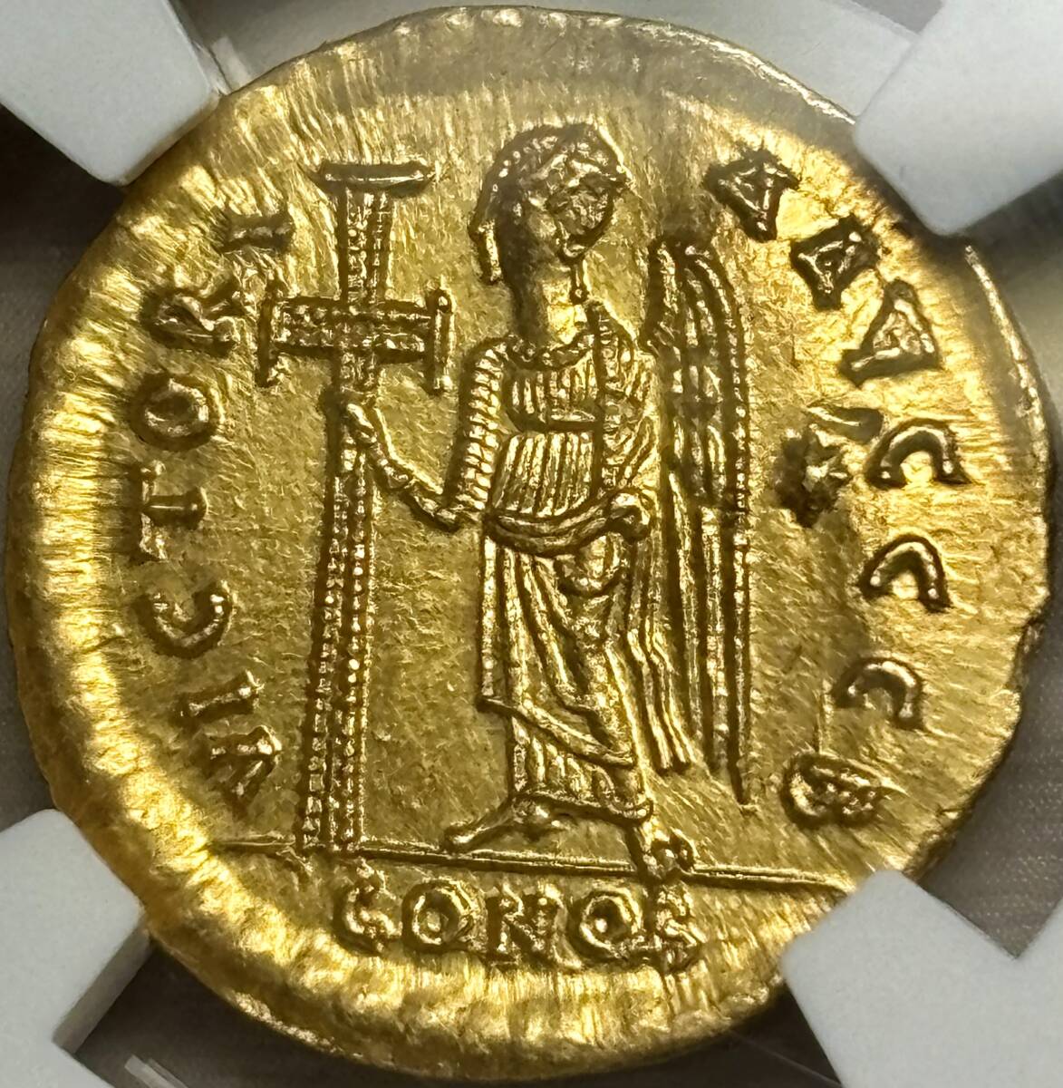 ビザンツ帝国金貨 レア状態 NGC-MS 491-518年 4.47g/97%金(ヨーロッパ)｜売買されたオークション情報、yahooの商品情報をアーカイブ公開 - オークファン（aucfan ...