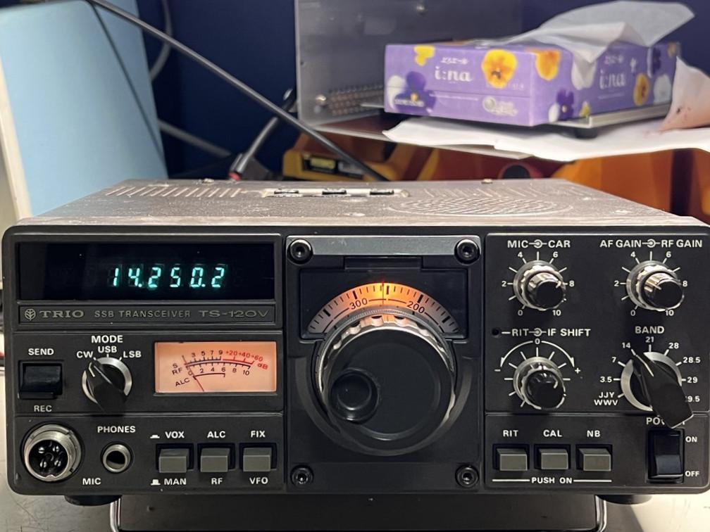 Yahoo!オークション - TORIO 10W TS-120V 簡単な動作確認 動画有り 022...