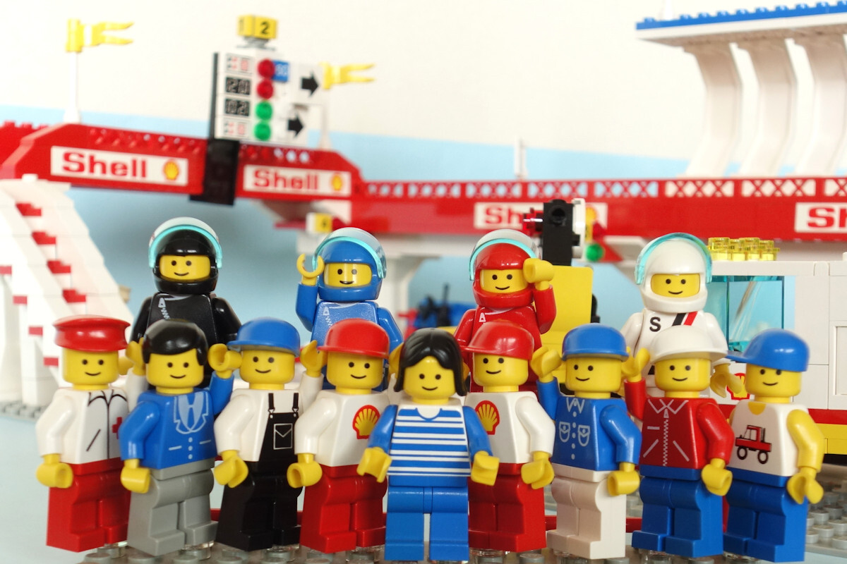 Yahoo!オークション - LEGO 6395 Victory Lap Raceway (グランプリレ...