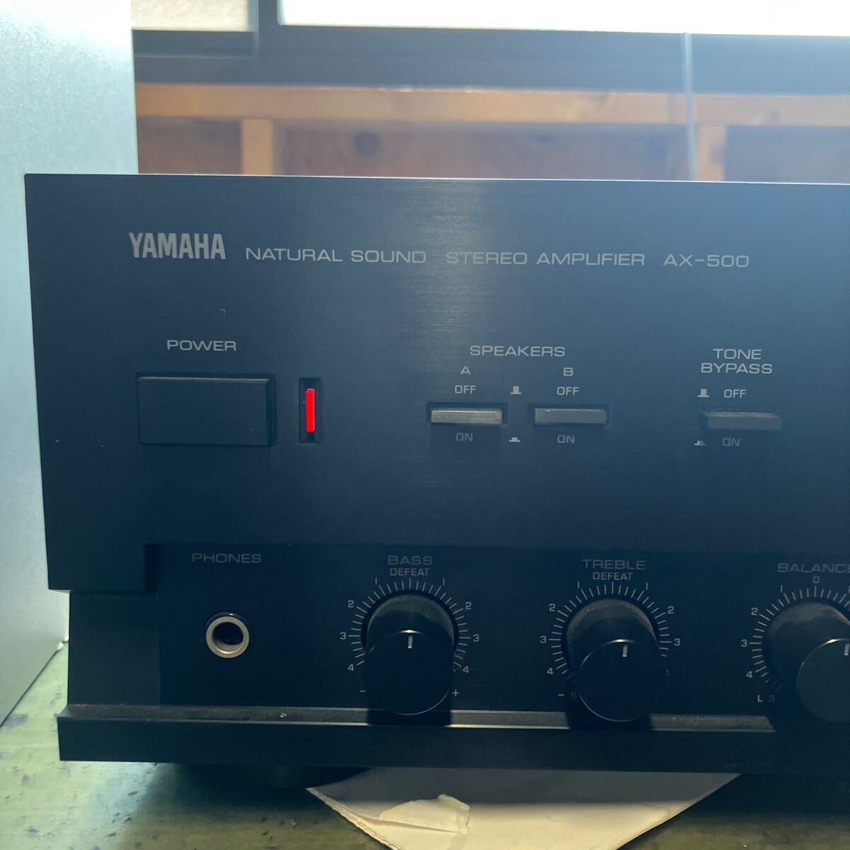 Yahoo!オークション - ヤマハ YAMAHA AX-500 プリメインアンプ