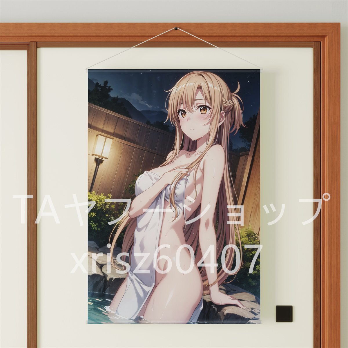 Yahoo!オークション - [SAO]アスナ/B2Wスエード/タペストリー/高品質