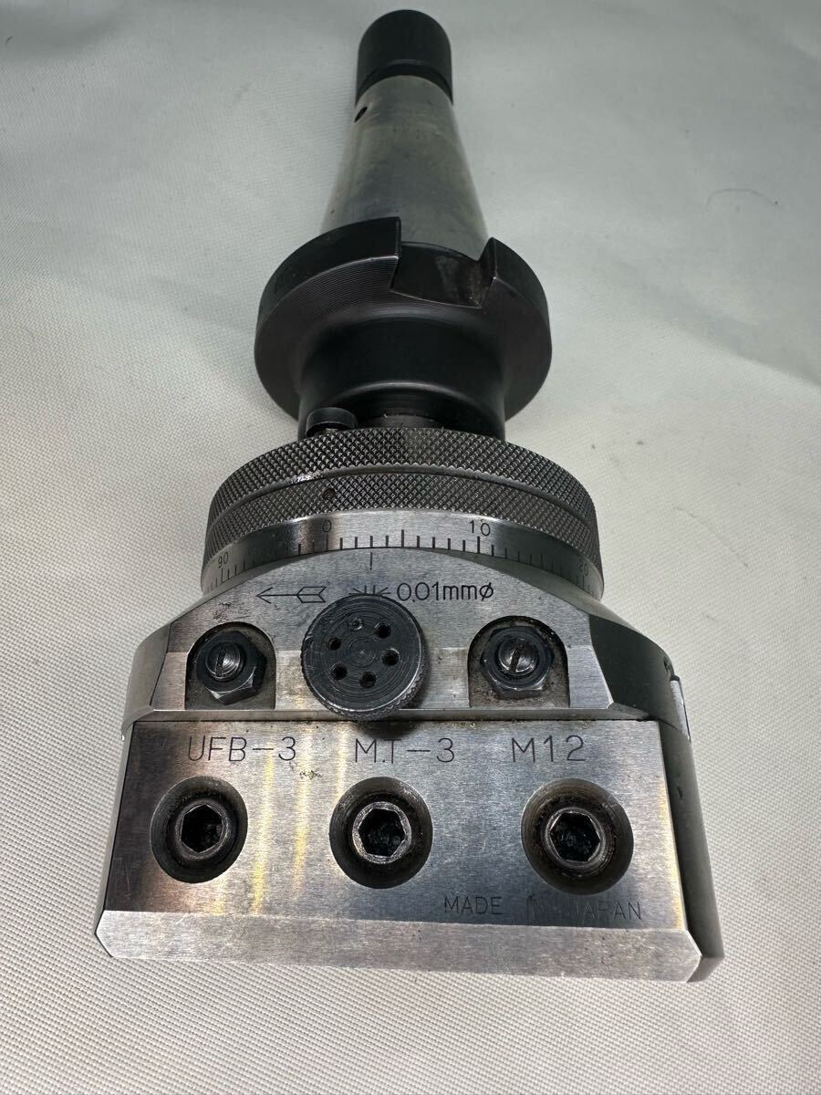 Yahoo!オークション - 黒田精工 ボーリングヘッド MT-3 UFB-3 M12 フラ...
