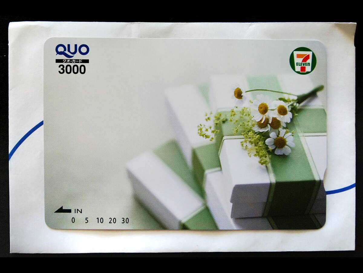 Yahoo!オークション - QUOカード 3000円分 未使用