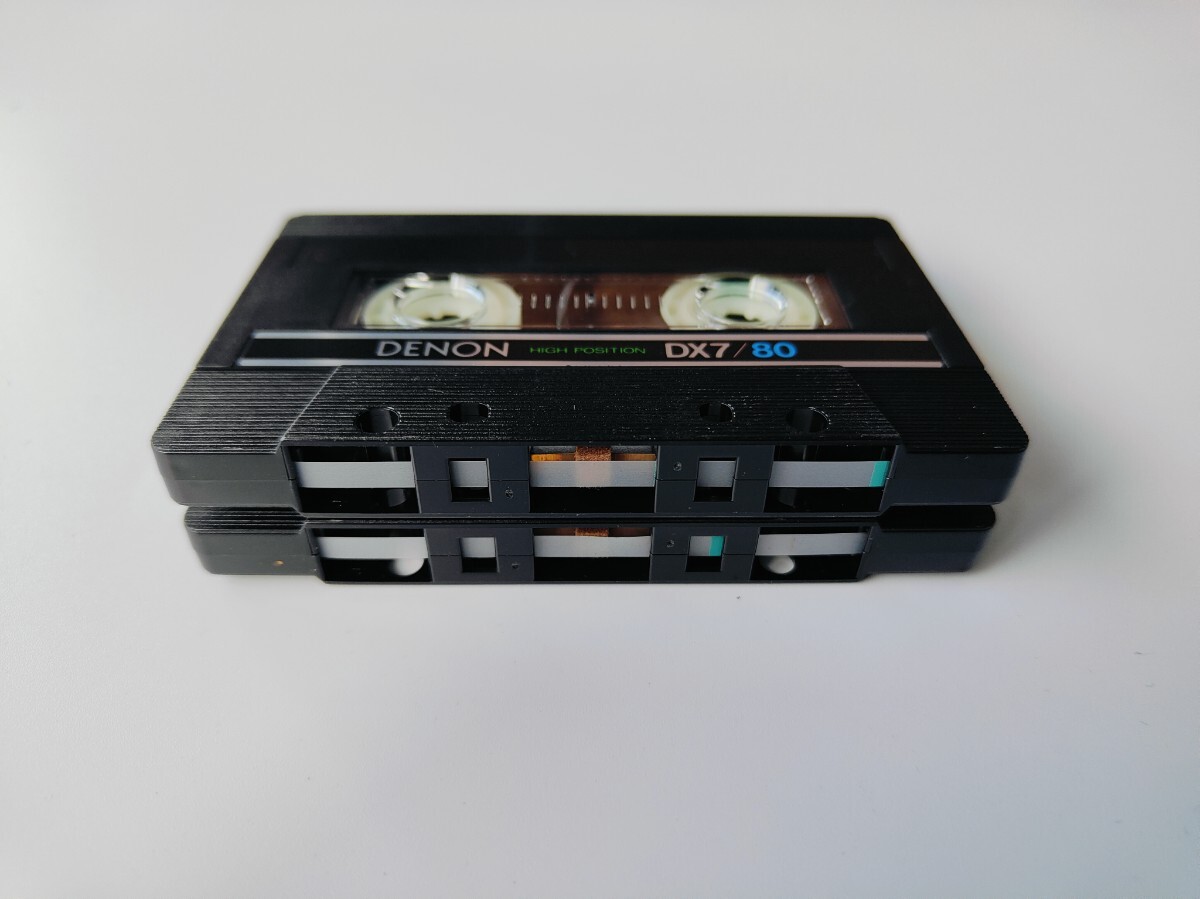 Yahoo!オークション - DENON DX7 80分 美品 カセットテープ ハイポジシ...