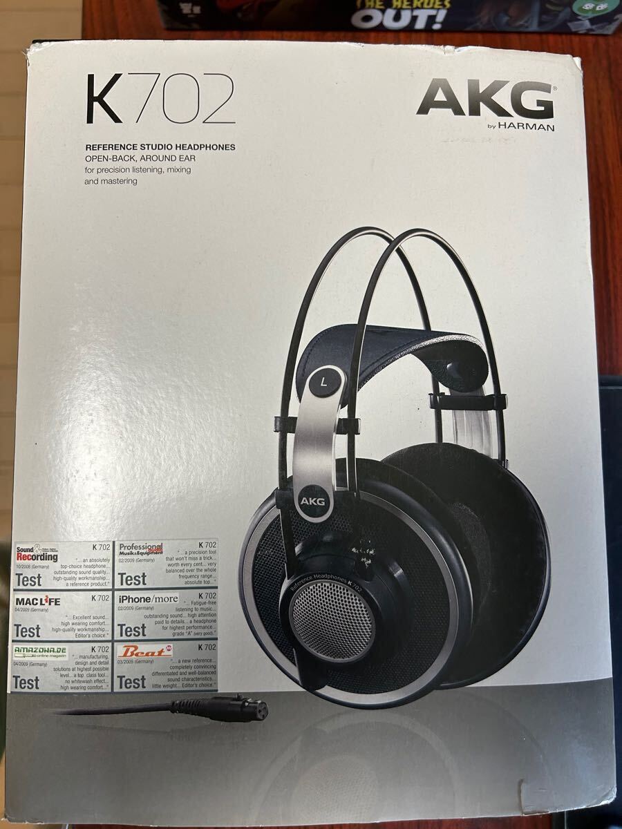Yahoo!オークション - AKG 開放型ヘッドホンK702
