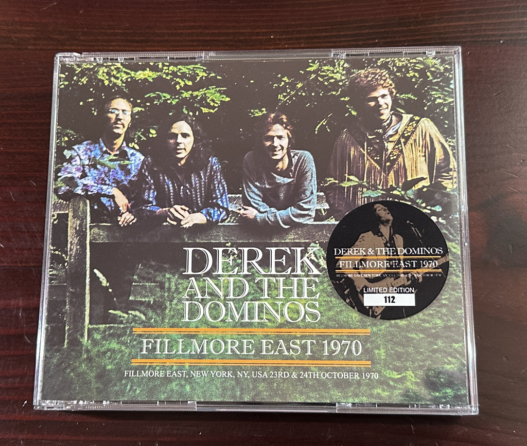 DEREK & THE DOMINOS FILLMORE EAST 1970 コレクターズ 4CD 限定盤(Eric Clapton)｜売買されたオークション情報、yahooの商品情報を ...
