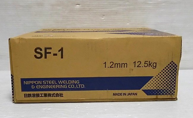 日鉄溶接工業 フラックス入りワイヤ SF-1 1.2mm 12.5kg 溶接 現状品(消耗品)｜売買されたオークション情報、yahooの商品情報をアーカイブ公開 - オークファン（aucfan ...