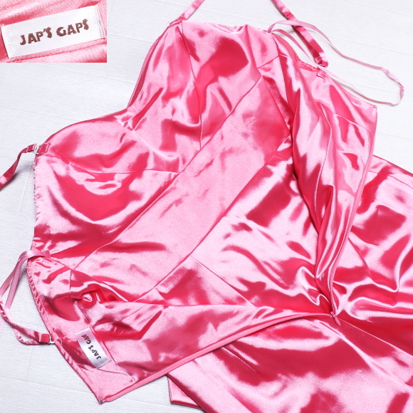 Yahoo!オークション - カラードレス JAPS GAPS ロングドレス つるつる...