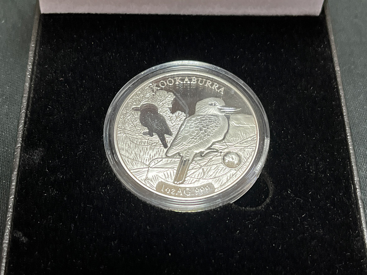 Yahoo!オークション - 【Z212】2019年オーストラリア銀貨 カワセミ エ...
