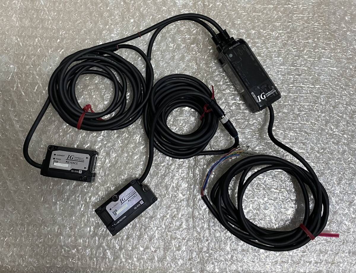 ★キーエンス KEYENCE CCD透過型デジタルレーザーセンサ IG-1000 / IG-010（T+R）アンプセット★ :: Yahoo!Auction｜DEJAPAN - Bid and ...
