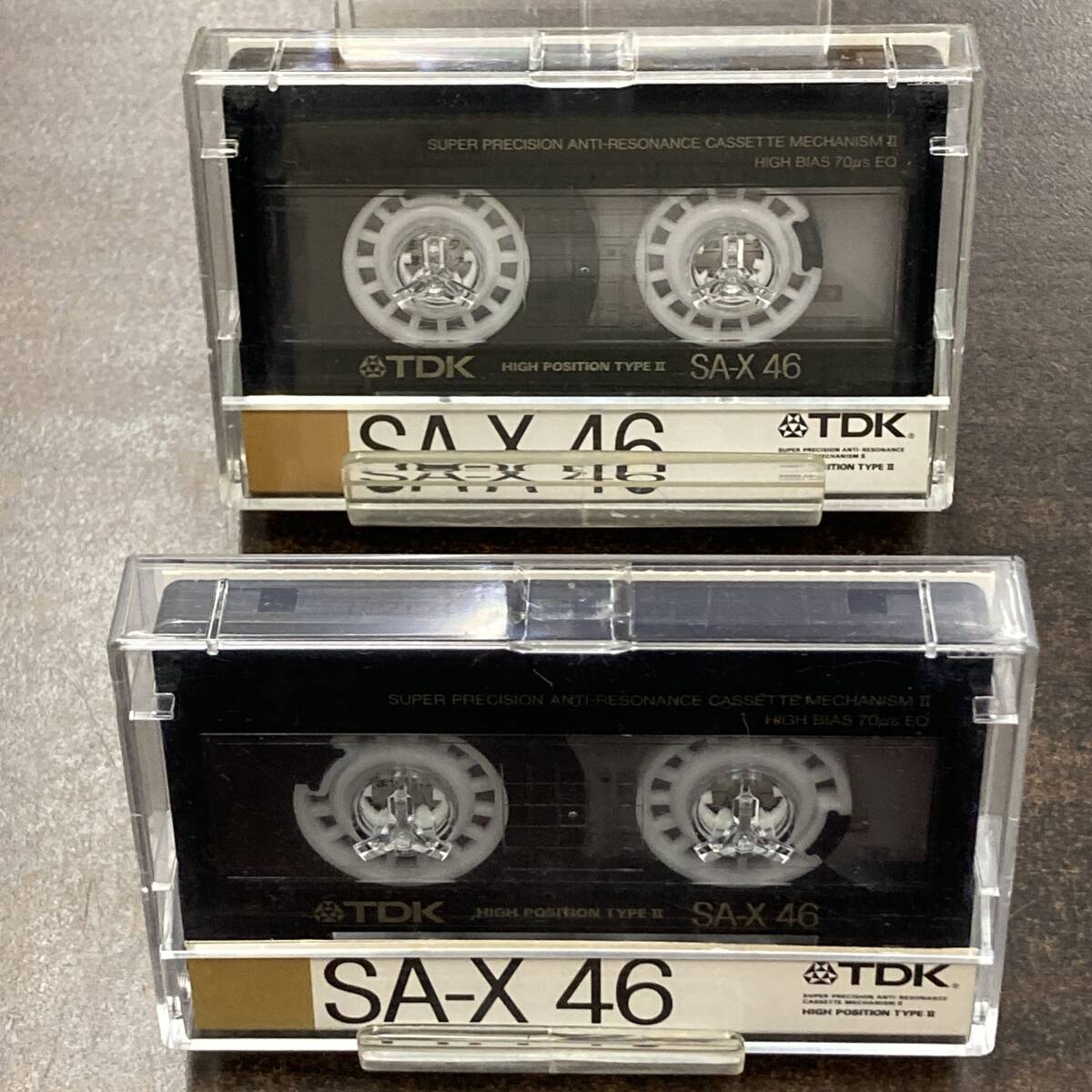 Yahoo!オークション - 274T TDK SA-X 46分 ハイポジ 2本 カセットテー...