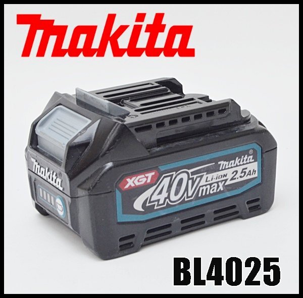 Yahoo!オークション - 作動品 マキタ 純正 バッテリー BL4025 40V 2.5A...